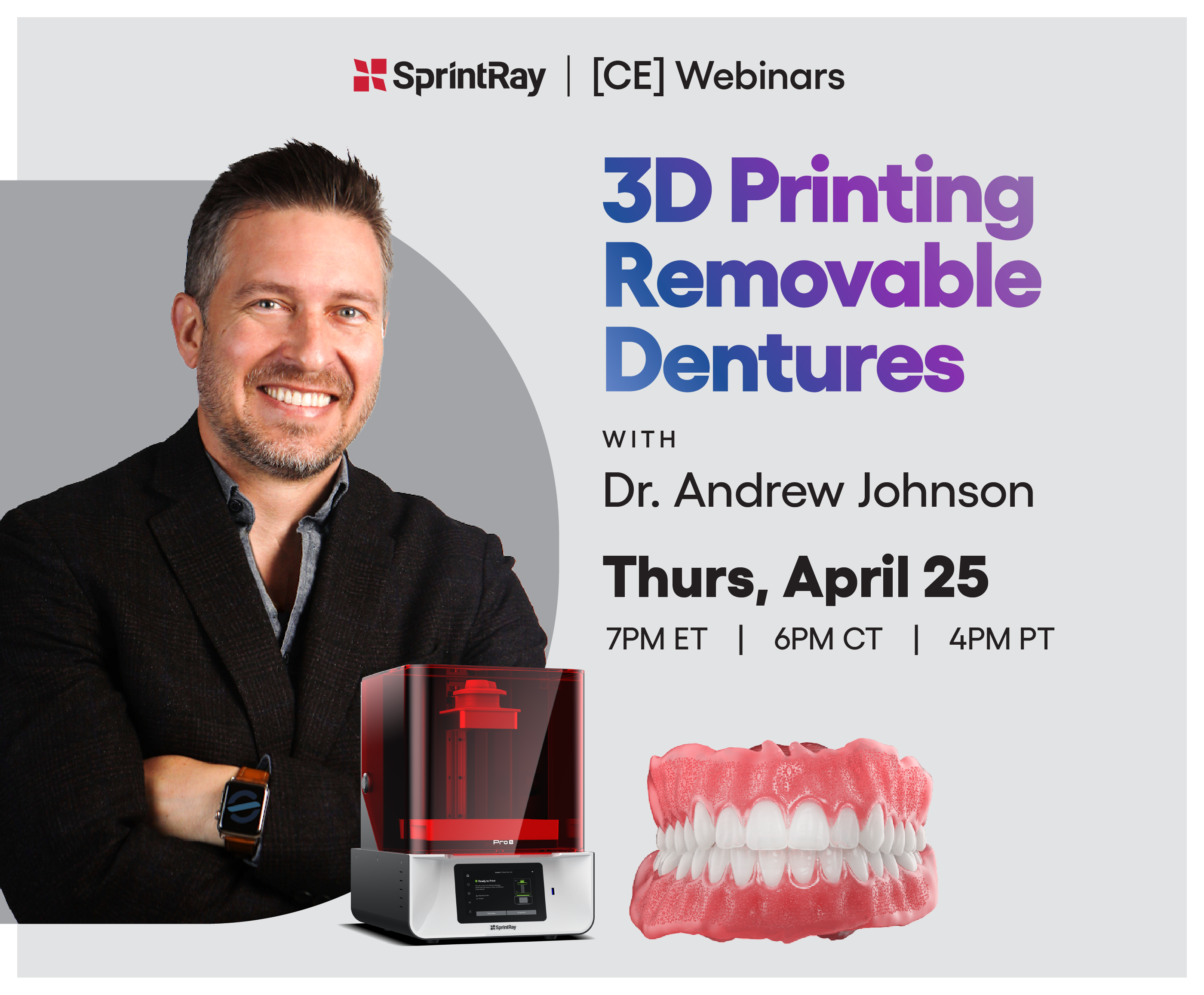 3D Printing Removable Dentures